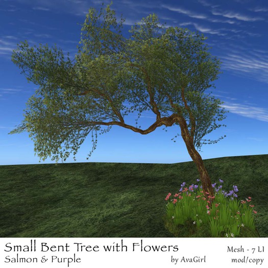 Second Life Marketplace - 50% OFF SALE - AvaGirl - Small Bent Tree with ...