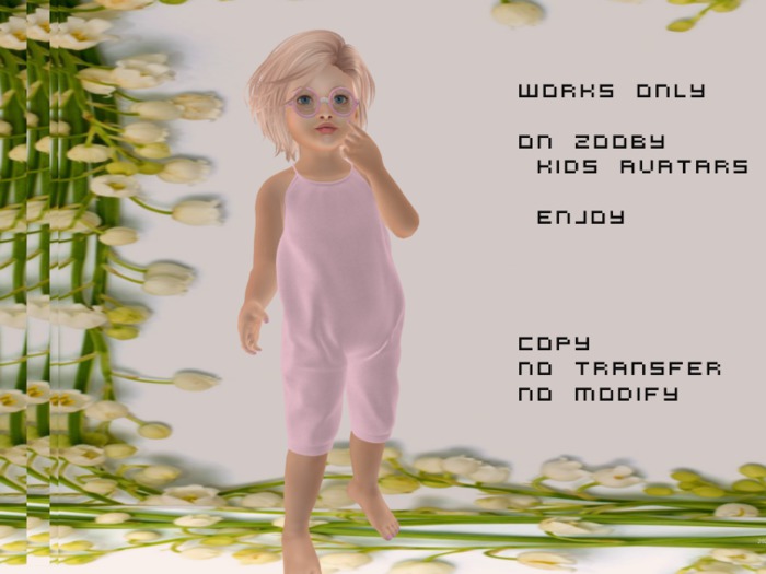 Second Life Marketplace - Smart Kidds- Kim Lila Jumper (zooby Child ...