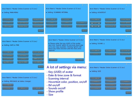 Second Life Marketplace - Avatar Online Status Scanner Tracker ...