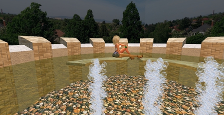 Second Life Marketplace - .:GBH:. Medieval swimming pool
