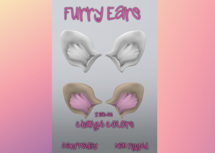 Second Life Marketplace - Furry Ears