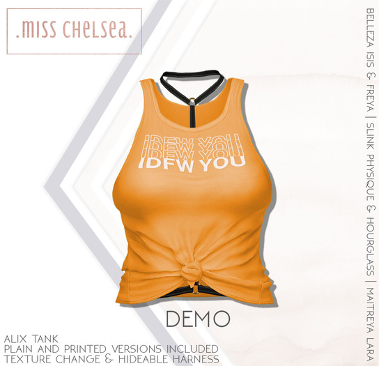 Second Life Marketplace - .miss chelsea. DEMO Alix Tank