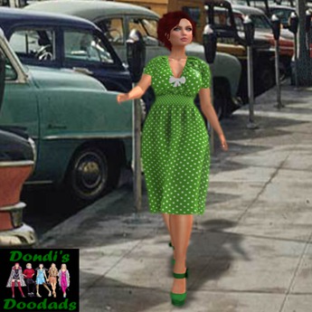 Second Life Marketplace - Dondi's Doodads Mesh Reflections Dress DEMO