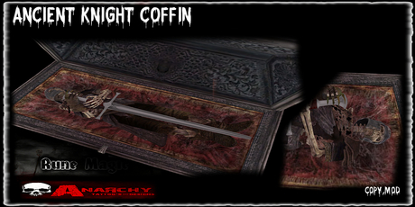 Second Life Marketplace - .:RM:. Ancient Knight Coffin
