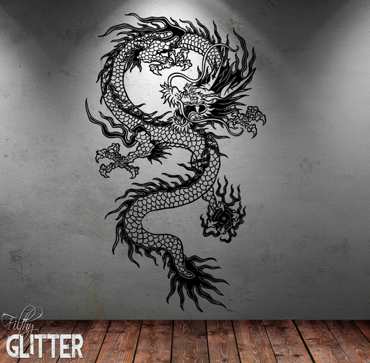 Second Life Marketplace - [fg] Dragon Wall Decal
