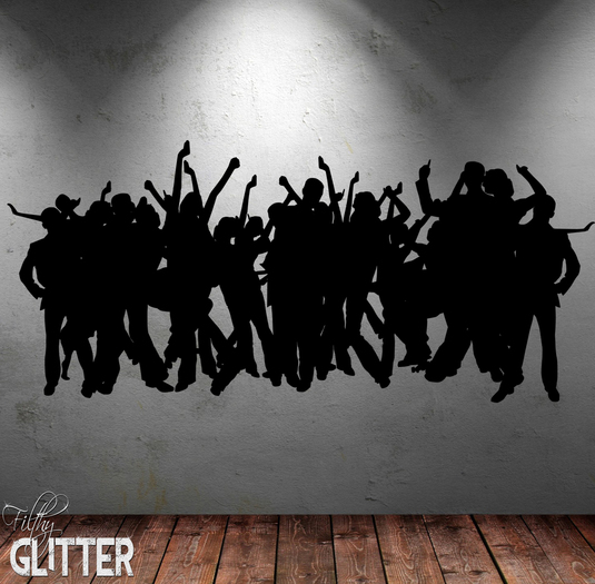 Second Life Marketplace - [fg] The Crowd Wall Decal