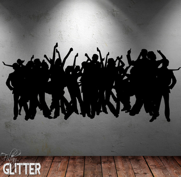 Second Life Marketplace - [fg] The Crowd Wall Decal