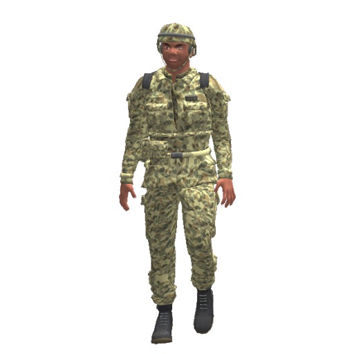 Second Life Marketplace - H.O.W. Soldier 2, Full Perm, Mesh, Person ...