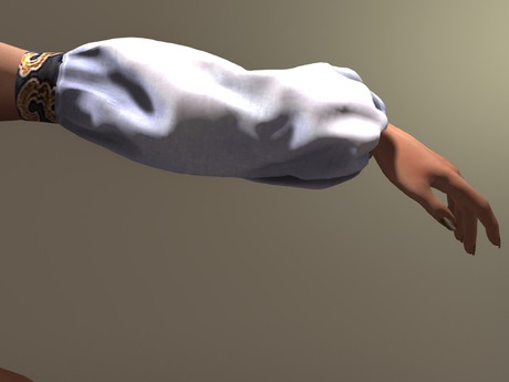 Second Life Marketplace - .:S.C:. Puffed Sleeves - Silk Brocade