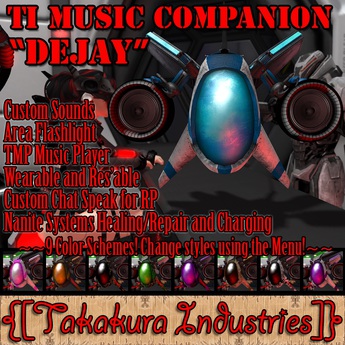 Second Life Marketplace - TI Droids - Line 3 Master Pack (6 Droids) OS3 ...