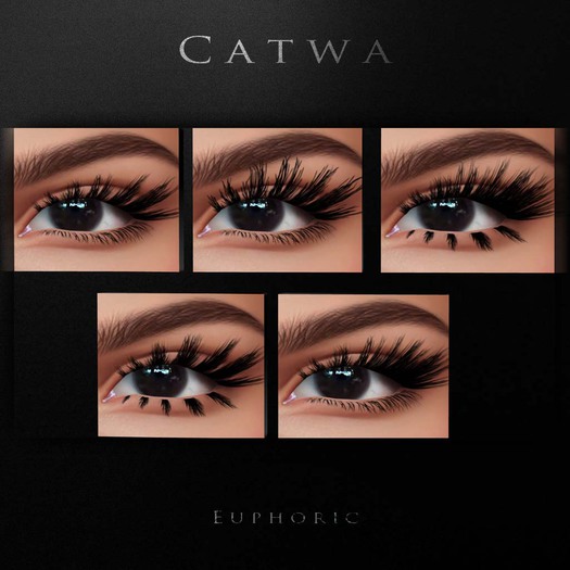 Second Life Marketplace Euphoric ~high Impact Lashes Appliers ~[catwa]