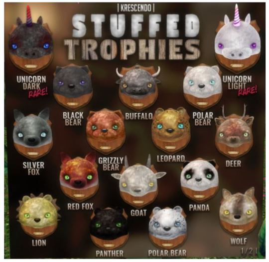 Second Life Marketplace - [Kres] Stuffed Trophies - Red Fox