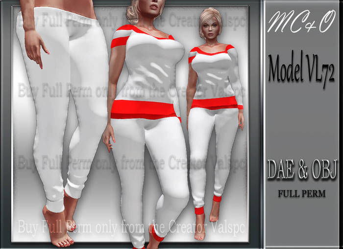 Second Life Marketplace - Model VL72 DAE-OBJ