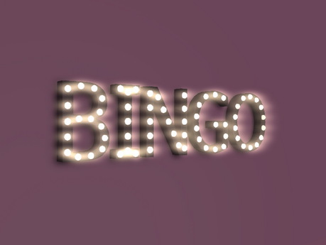 Second Life Marketplace - [Px] "BINGO" Illuminated Light Bulbs Sign