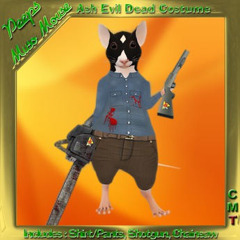 Second Life Marketplace - Peeps Muso Ash Evil Dead Outfit Costume Muso ...