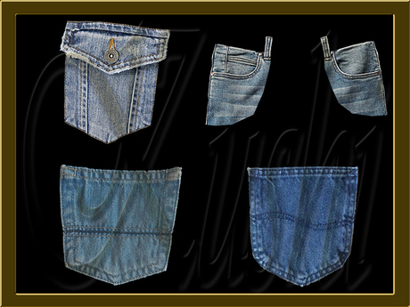 Second Life Marketplace - Denim Design Elements #03 Textures