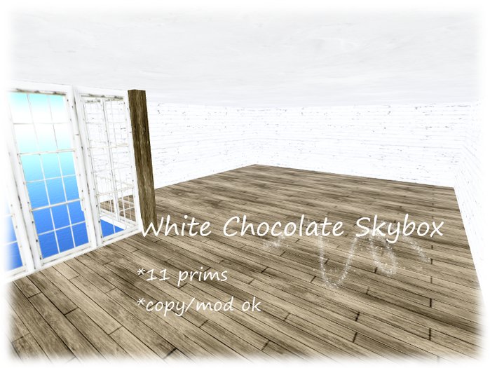 Second Life Marketplace - :sparkle: The White Chocolate Skybox