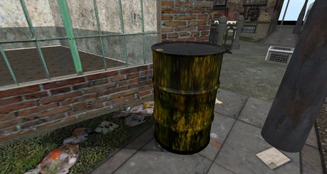 Second Life Marketplace - Grunge Rocket Exploding Barrels V1.1