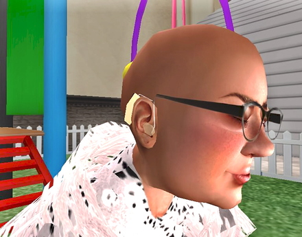 Second Life Marketplace - !Hey Kiddo! Hearing Aid -right- (BOX)