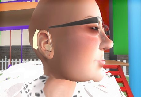 Second Life Marketplace - !Hey Kiddo! Hearing Aid -right- (BOX)