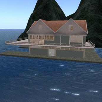 Second Life Marketplace - Seaplane Beach House Grey