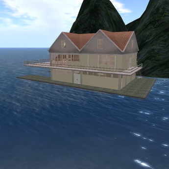 Second Life Marketplace - Seaplane/ Beach House Navajo White