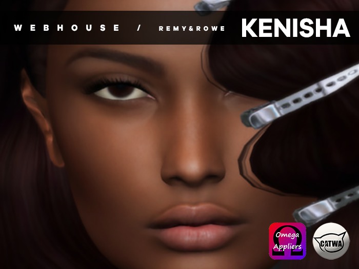 Second Life Marketplace - remy&rowe x catwa : kenisha webb : onyx