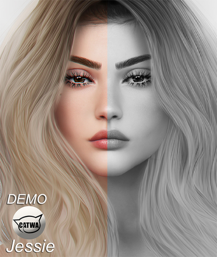 Second Life Marketplace - DEMO Baddies Skins - Jessie Skin CATWA
