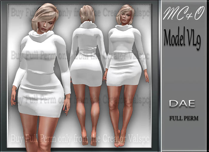 Second Life Marketplace - GIFT Model VL9(DAE)