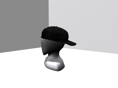 Second Life Marketplace - [TFD] SPORT CAPPY Black (Boxed)