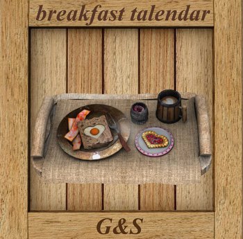 Second Life Marketplace - breakfast talender [G&S] storage vendor crate ...