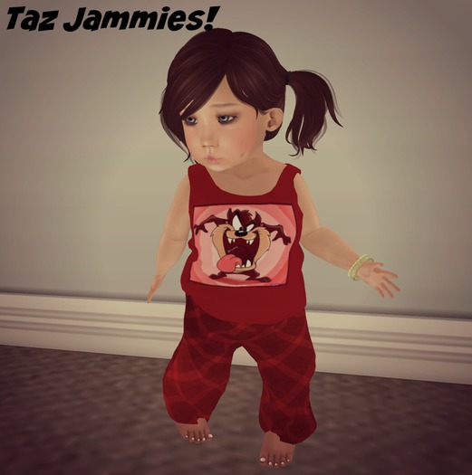 Second Life Marketplace - Taz Jammies Bebe