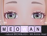 Second Life Marketplace - [MEOWAN] M4-natural BROW&LASH-