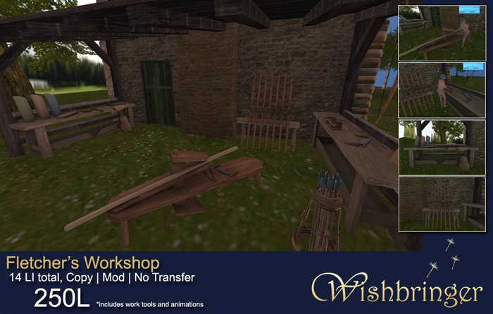 Second Life Marketplace - Wishbringer Fletchers Station