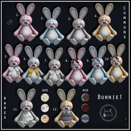 Second Life Marketplace - *SL* Bunnie Gacha - Sweet Lies Original Box ...