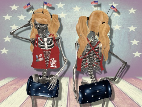 Second Life Marketplace - DEMO Avatar woman skeleton mesh rigged ...