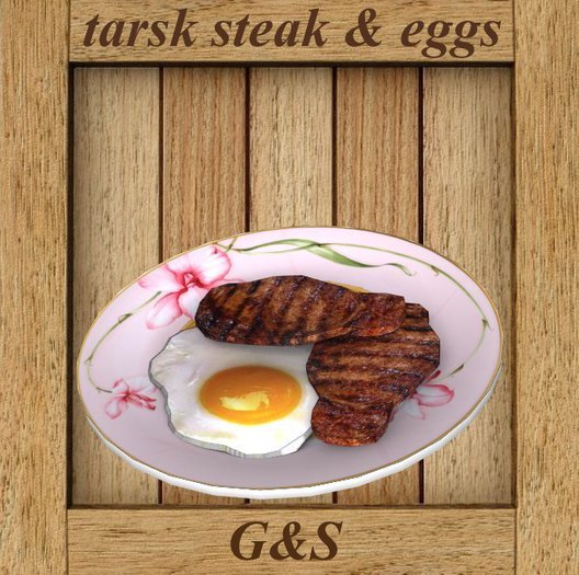 Second Life Marketplace - tarsk steak with eggs [G&S] storage vendor ...