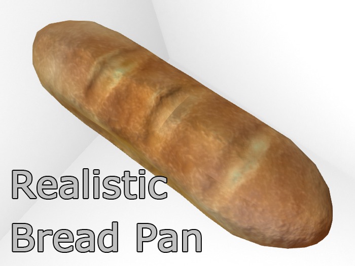 Second Life Marketplace - Realistic Bread Pan