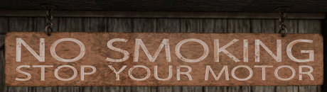 Second Life Marketplace - anhelo G06 - 04 no smoking / bench animated ...