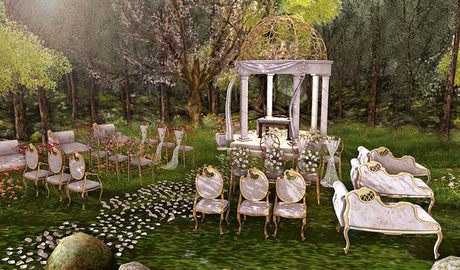 Second Life Marketplace - Aphrodite Classy Wedding Ceremony Set (copy ...