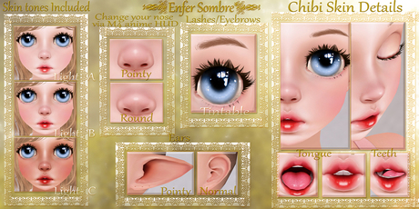 Second Life Marketplace - (Enfer Sombre*) Utilizator M4 (Anime & Chibi ...