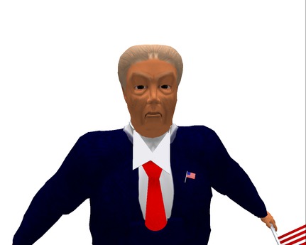 Second Life Marketplace - Donald Trump Avatar + walker + Gestures ...
