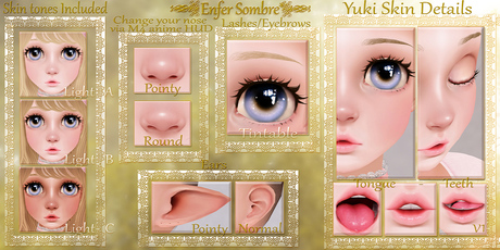 Second Life Marketplace - (Enfer Sombre*) Utilizator M4 (Anime & Chibi ...