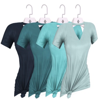 Second Life Marketplace - EVIE - Chloe Dress [Blues]