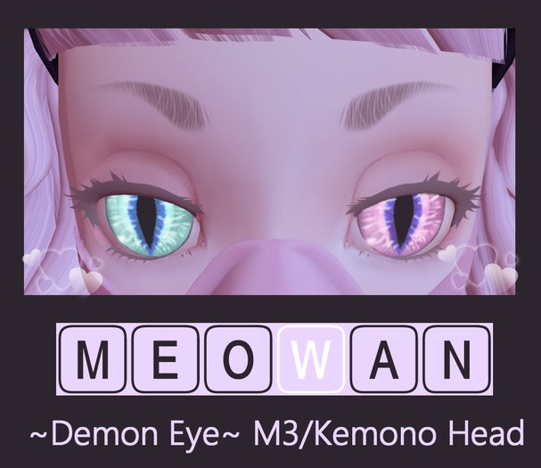 Second Life Marketplace - [MEOWAN] M3/Kemono -Demon Eye-