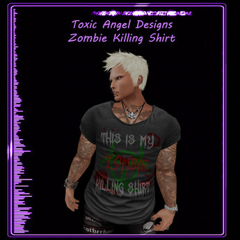 Second Life Marketplace - [TAD] Zombie Killing Shirt (boxed)