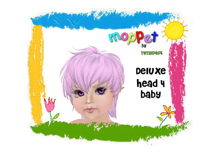 Second Life Marketplace - Moppet Deluxe Head 4 Fae Baby (for Child Avatar)