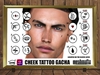 Second Life Marketplace - MESHMAFIA - Lets Fly Cheek Tattoo Gacha [9]