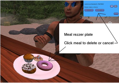 Second Life Marketplace - food rezzer - meal rezzer - mesh