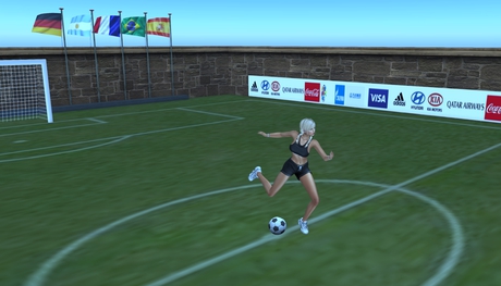 Second Life Marketplace - Snapshot Scenes WORLD SOCCER FIELD ...